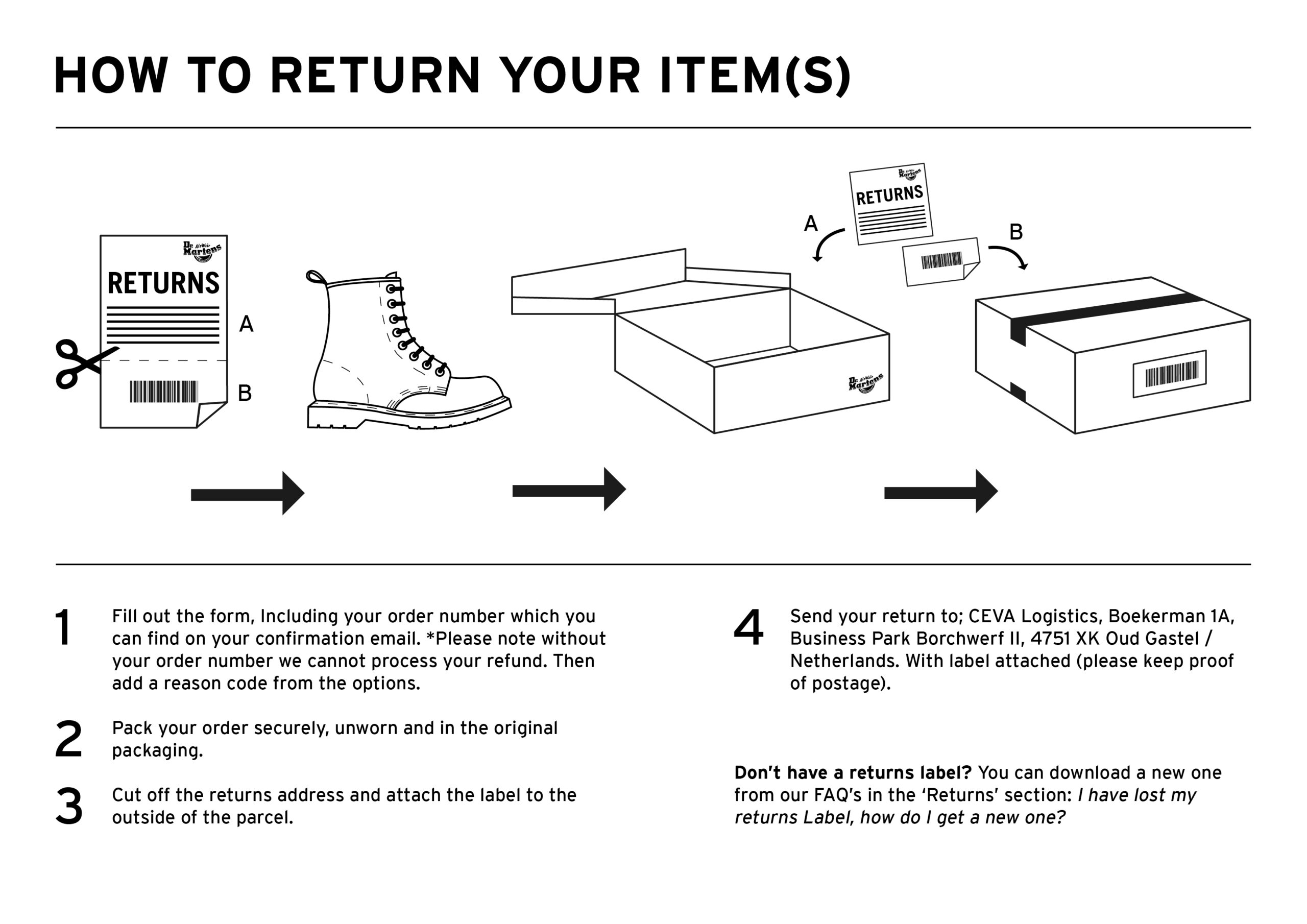 How To Return Dr Martens?