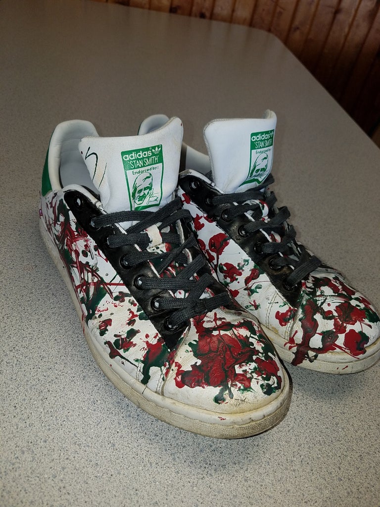 Add Some Art To Your Steps With Adidas Paint Splatter Shoes