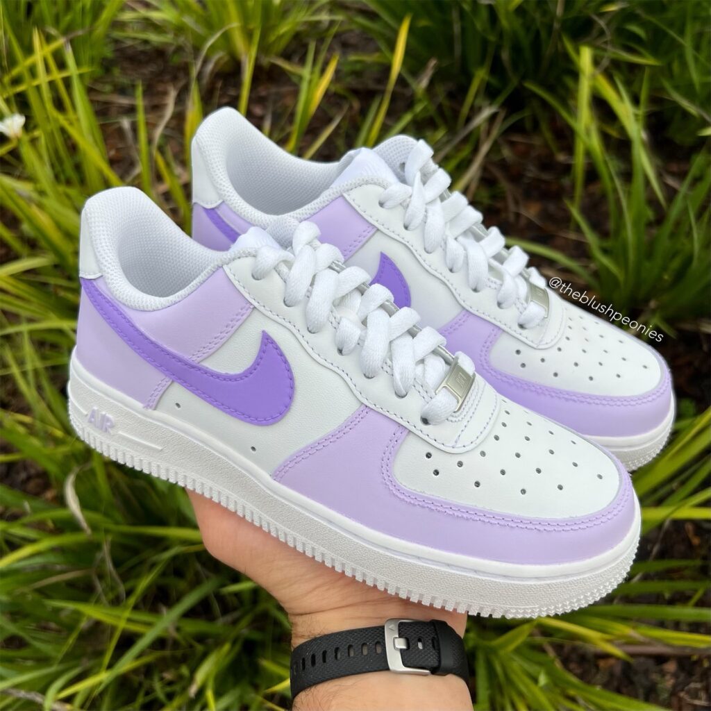 Add Some Color To Your Look With Nike Purple Air Force 1