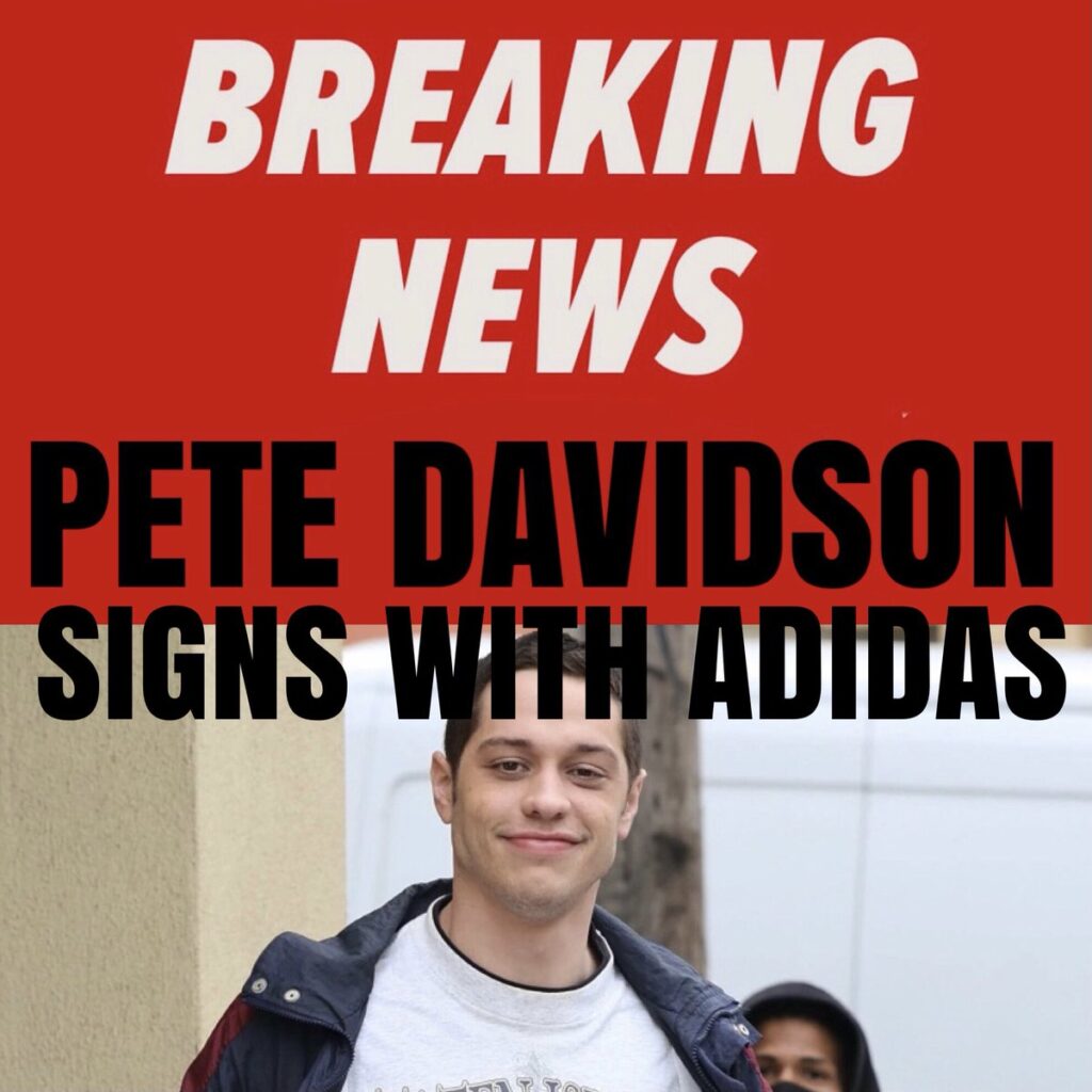 Did Adidas Sign Pete?