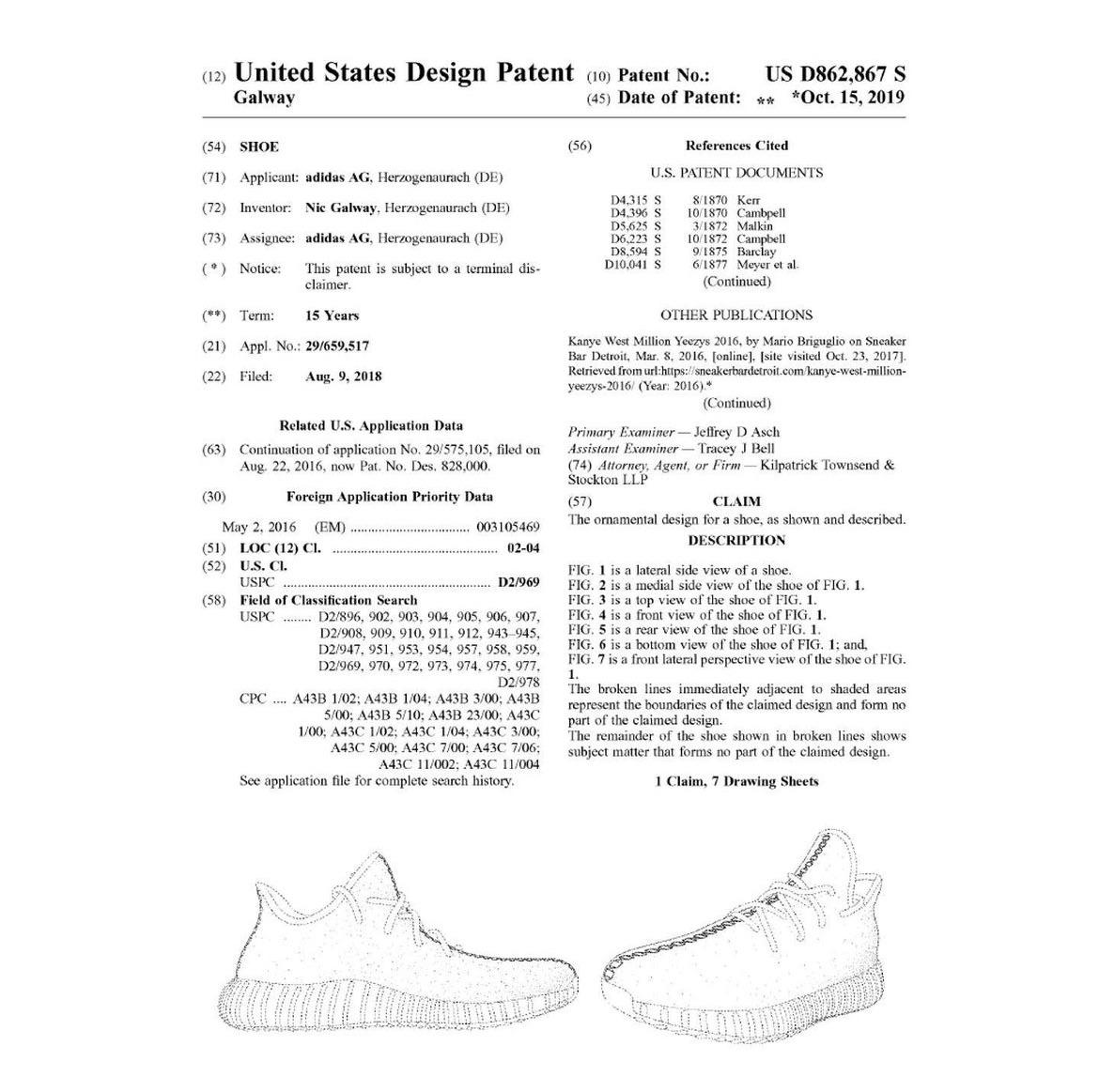 Does Adidas Own Yeezy Design?