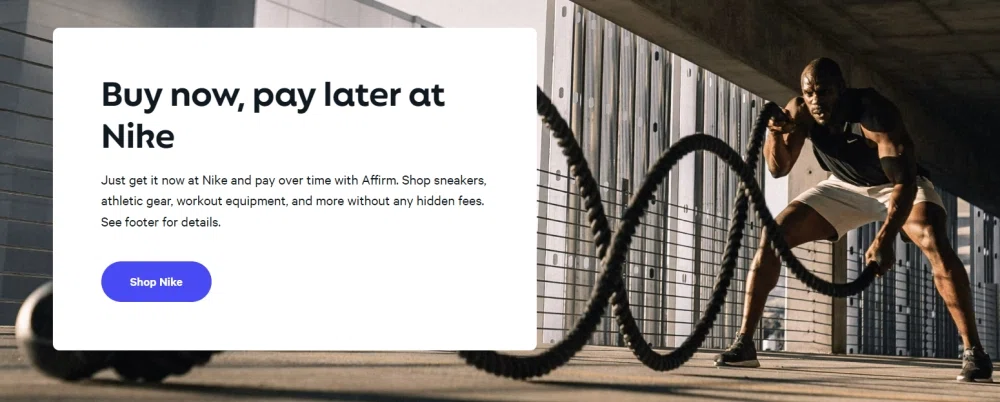 Does Nike Accept Affirm?