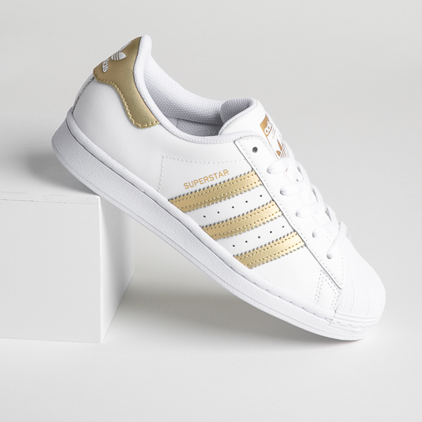 Golden Glam: Gold Adidas Shoes For Women