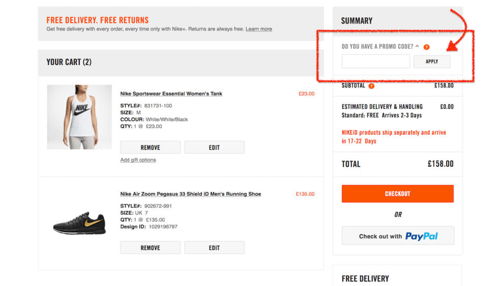 How Do I Get A Nike Promo Code?