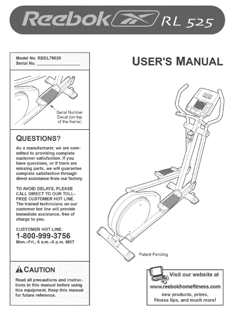 How To Start My Reebok Rl 525?