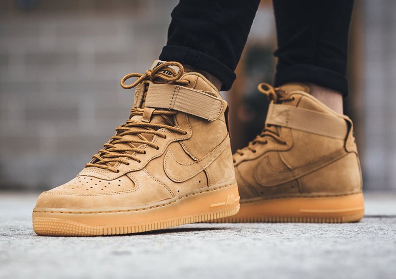 Nike Af 1 High Flax: Celebrating The Iconic Sneaker In A Trendy Fall ...