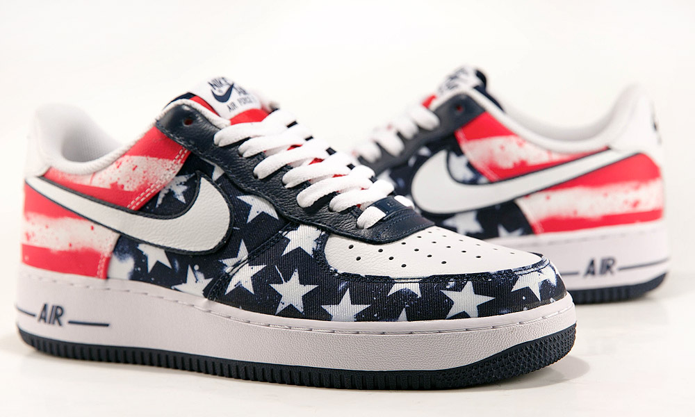Nike Air Force 1 Red And White: The Iconic And Patriotic Sneaker For ...