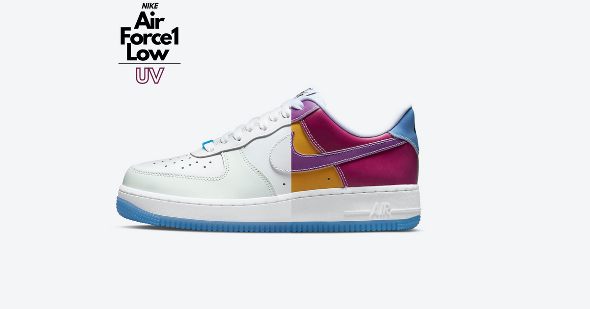 Nike Air Force 1 Uv Reactive: The Color-Changing Sneaker That Reacts To ...