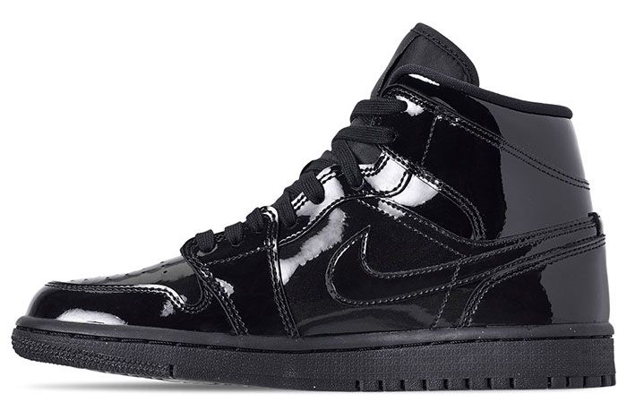 Nike Black Patent Leather Sneakers: Shiny And Chic Sneakers For Men And ...