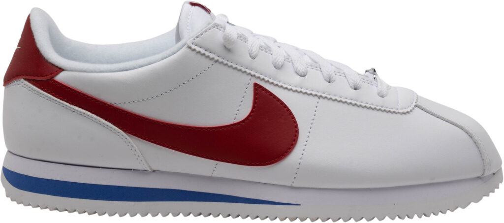 Nike Cortez White And Red: Classic And Timeless Sneakers In White And ...