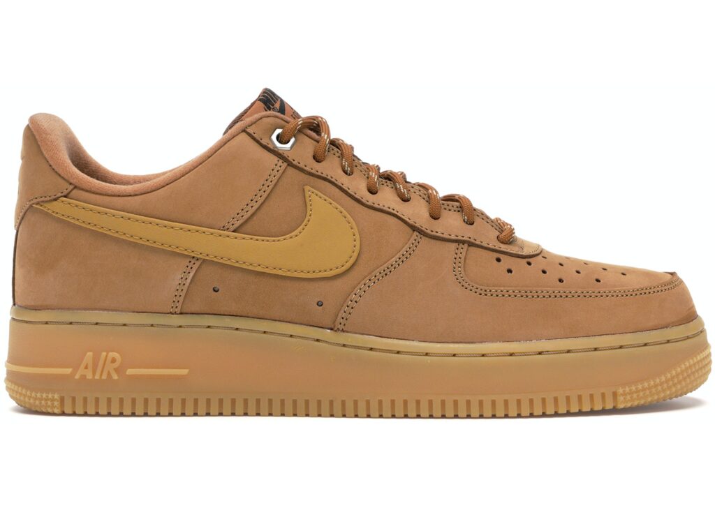 Nike Flax Air Force 1: Rugged And Stylish Sneakers In Flax Colorway