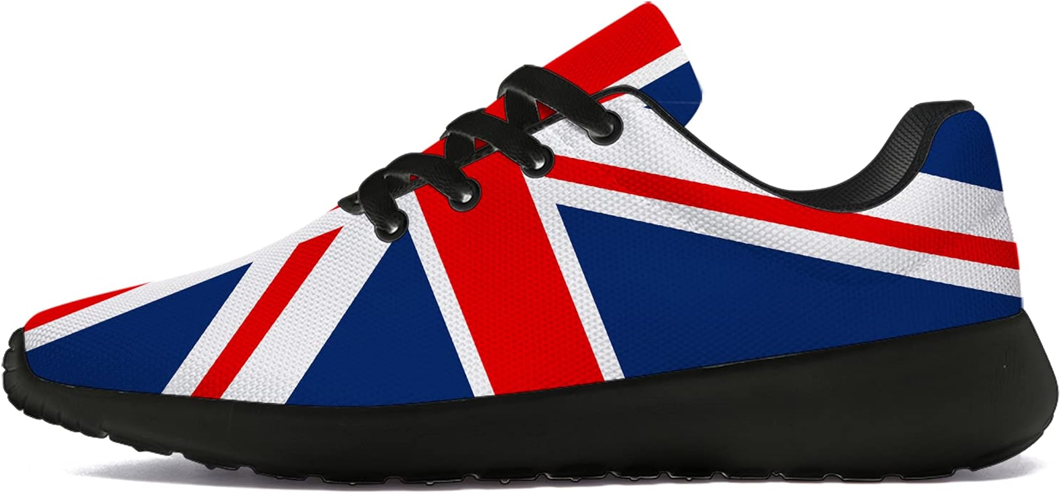 Patriotic Pair: Red And Blue Adidas Shoes For Men