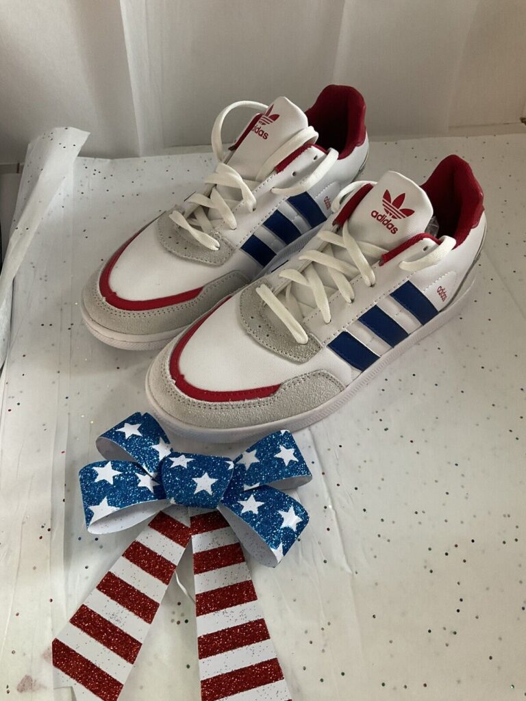 Red White And Blue Adidas