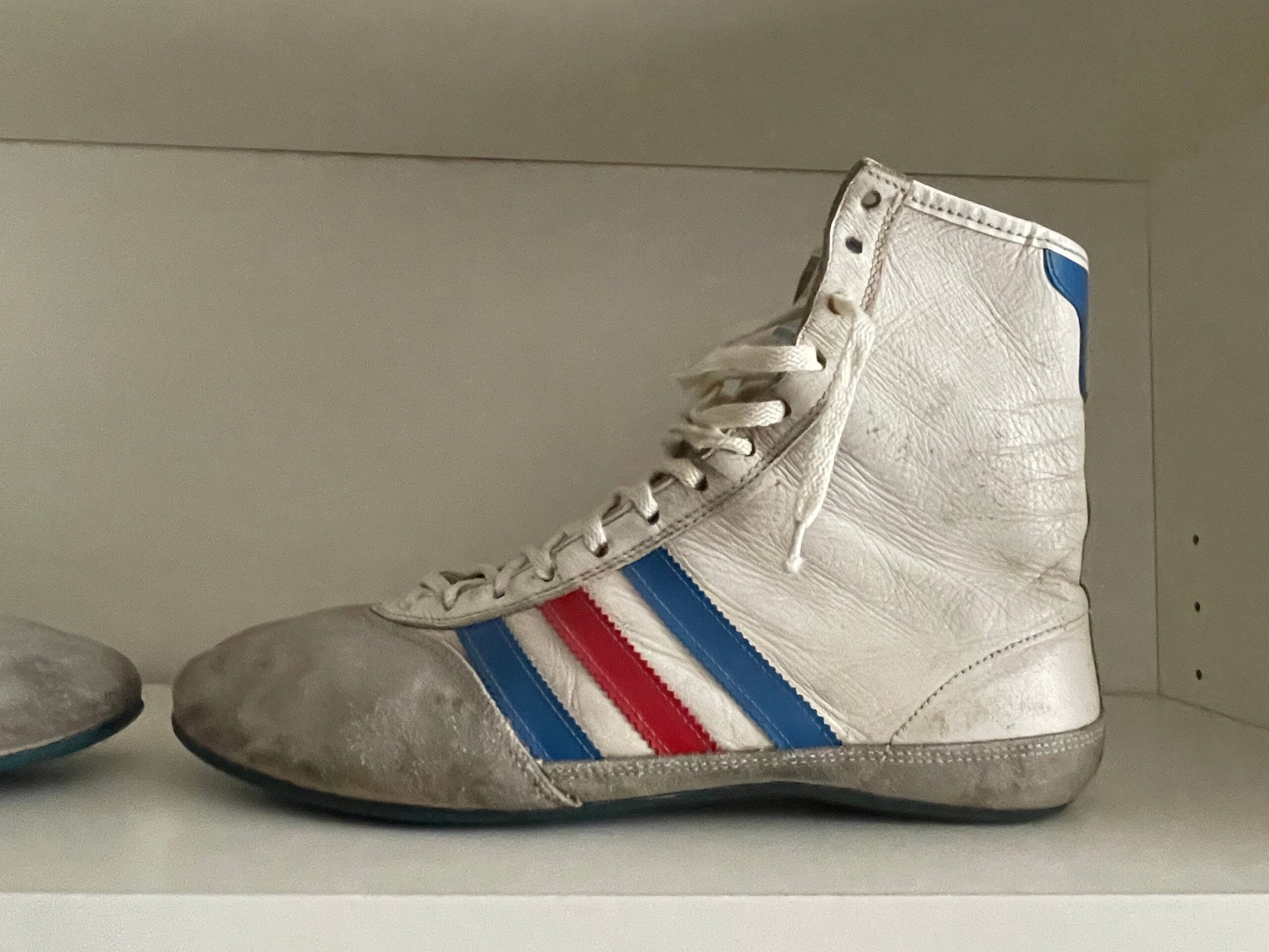 Ring Classics: Vintage Adidas Boxing Shoes For Men