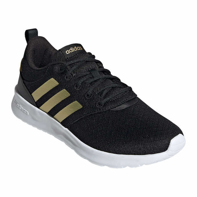 Sleek Sophistication: Gold And Black Adidas Shoes For Men
