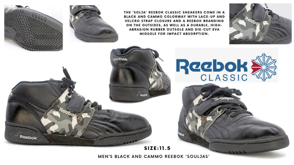 Soulja Style: Reebok Soulja High Top Sneakers
