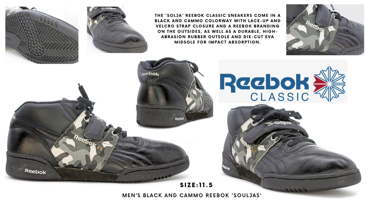 Soulja Style: Reebok Soulja High Top Sneakers