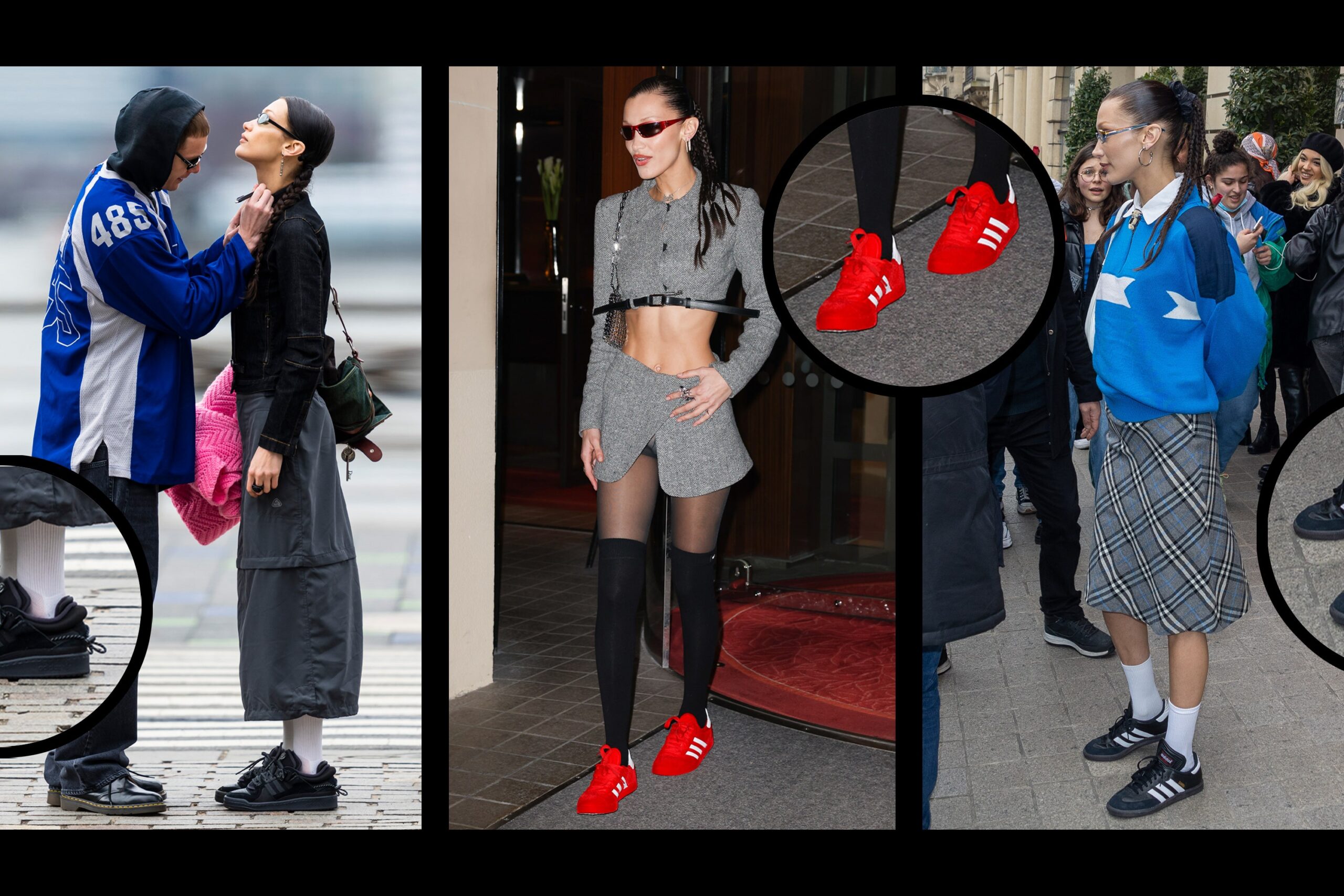 The Trendy And Fashion-Forward Bella Hadid Shoes By Adidas