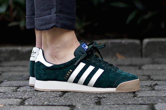 Throwback Look With Adidas Samoa Shoes