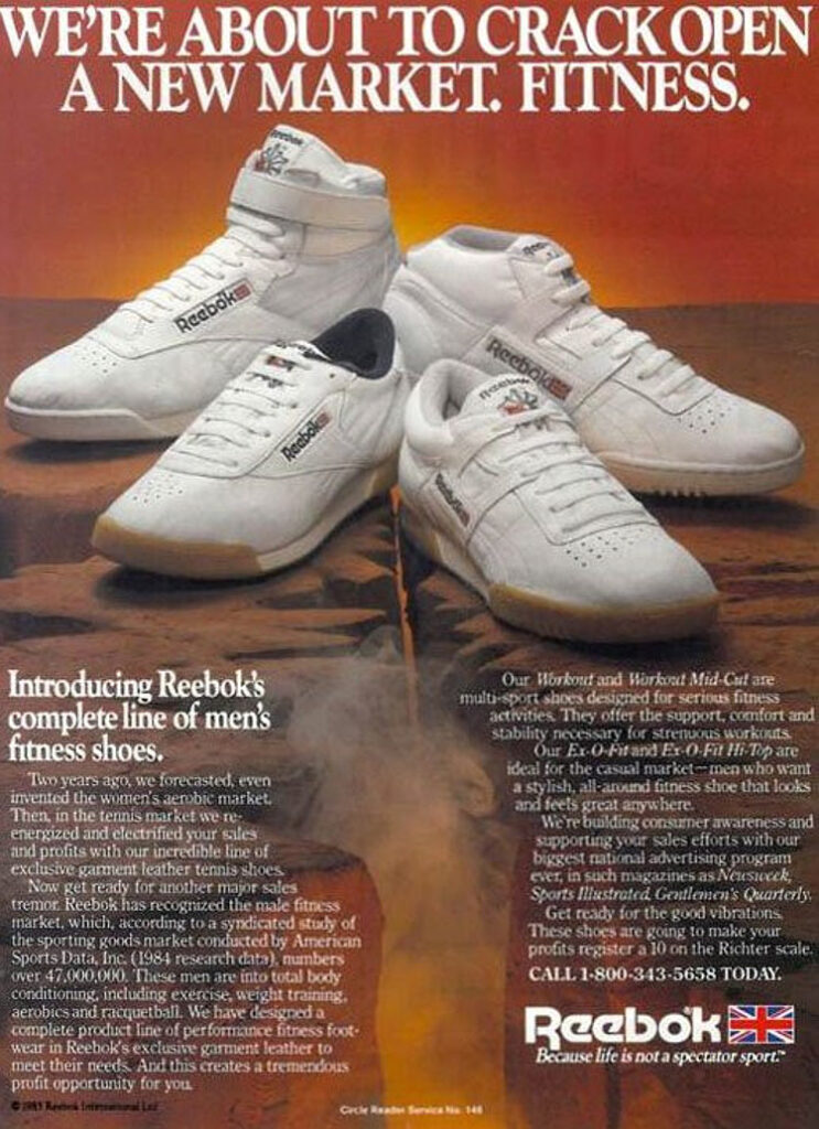 Were Reeboks Popular In The 80S?