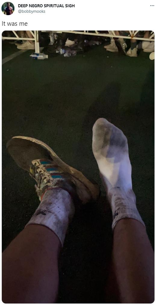 Who Threw That Busted Adidas?