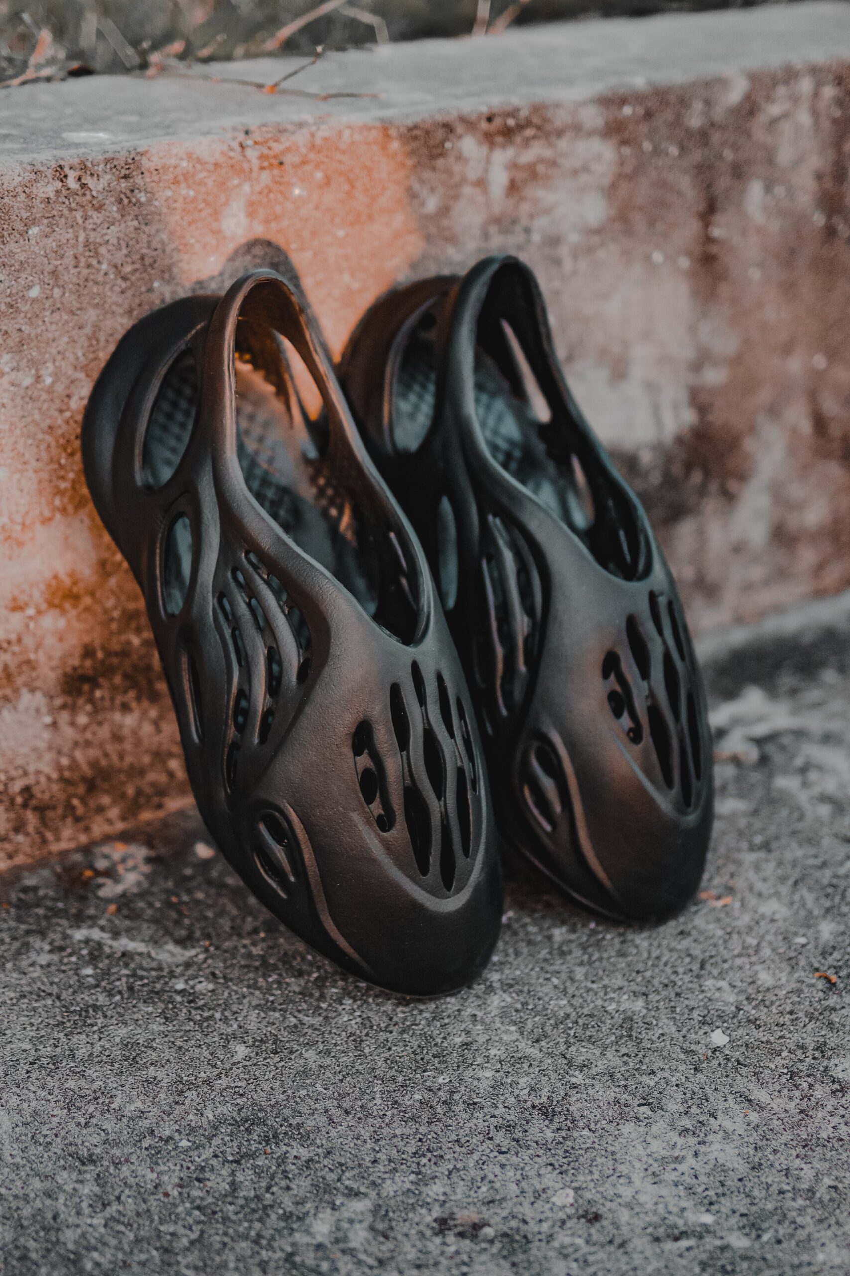 Where Is The Adidas Sign On Foam Runners?