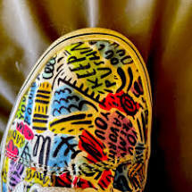 Artistic Style: Keith Haring Reebok Sneakers