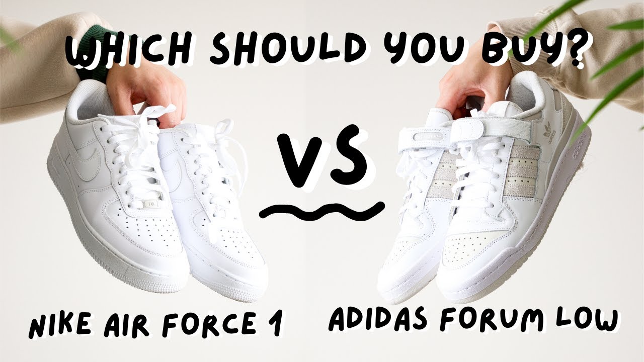 Nike Air Force 1 Vs Adidas Forum Bold: What’s The Difference In 2024?
