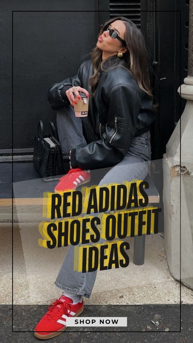 10+ Red Adidas Shoes Outfit Ideas In 2025